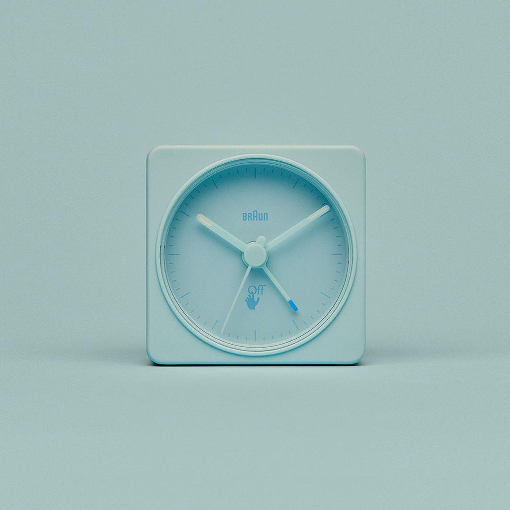 BC02 Off-White™ x Braun limited edition classic travel analogue alarm ...