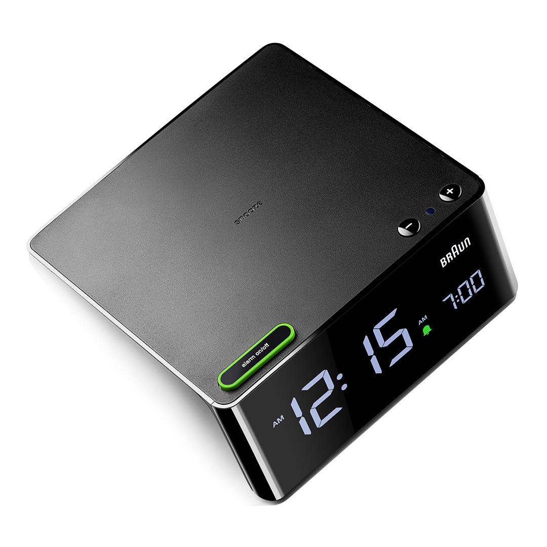 BC16 Braun digital VA LCD display clock - black – US - Braun Clocks ...